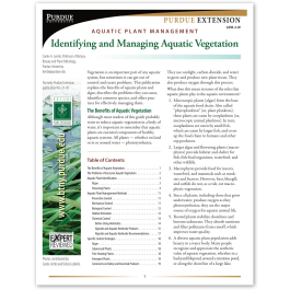 Aquatic Plant Management: Identifying and Managing Aquatic Vegetation