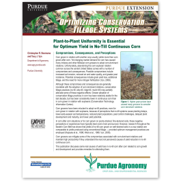 Optimizing Conservation Tillage Systems: Plant-to-Plant Uniformity is ...