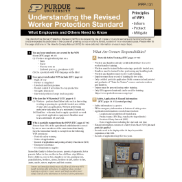 Understanding the Revised Worker Protection Standard, What Employers ...