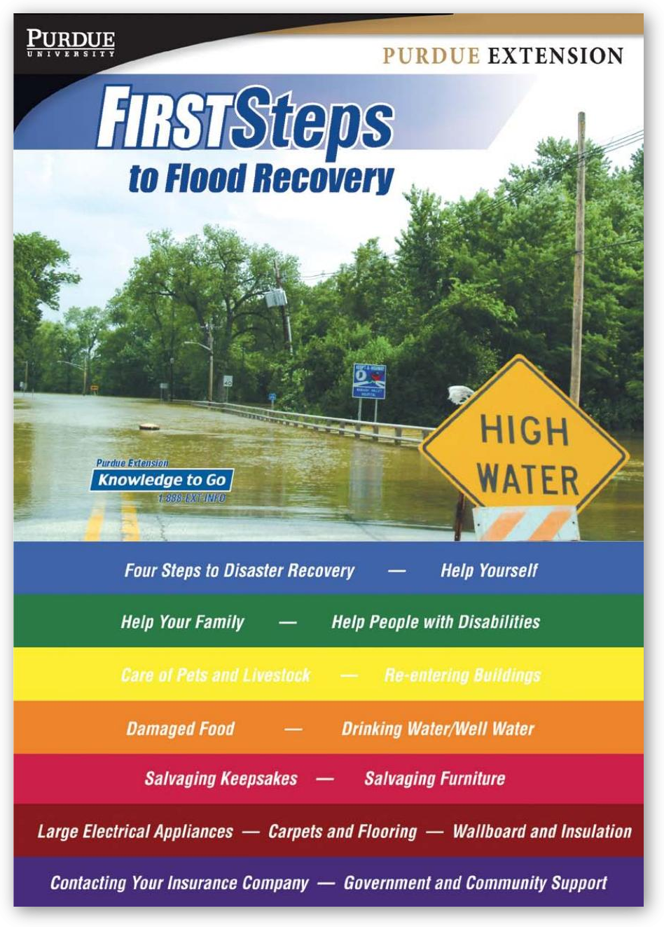 First Steps to Flood Recovery