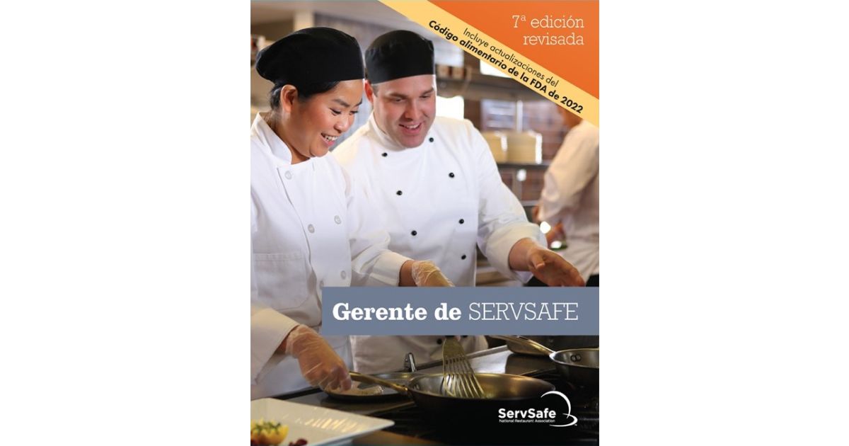 Servsafe Manager Book 7th Edition (SPANISH) - with Bubble Sheet